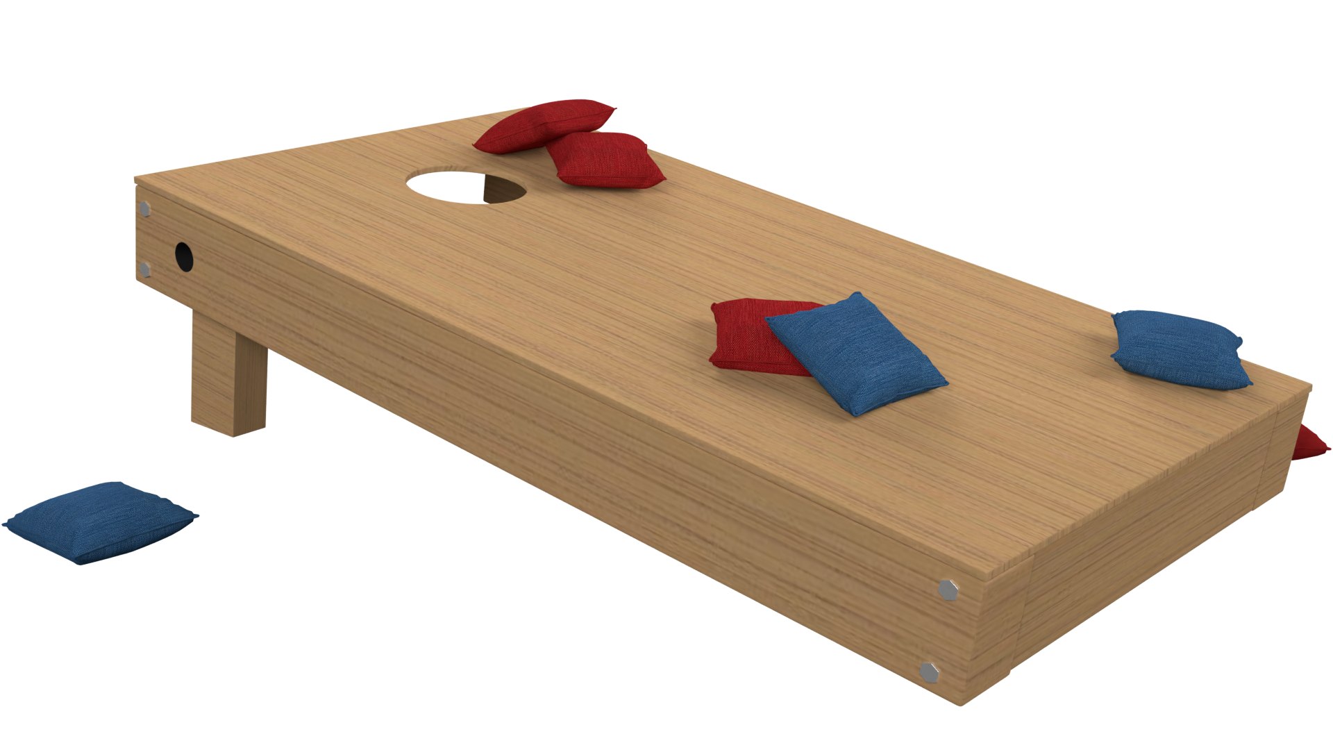 Corn Hole Game 3D - TurboSquid 2228949