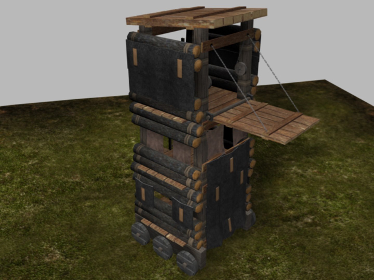 3d siege tower