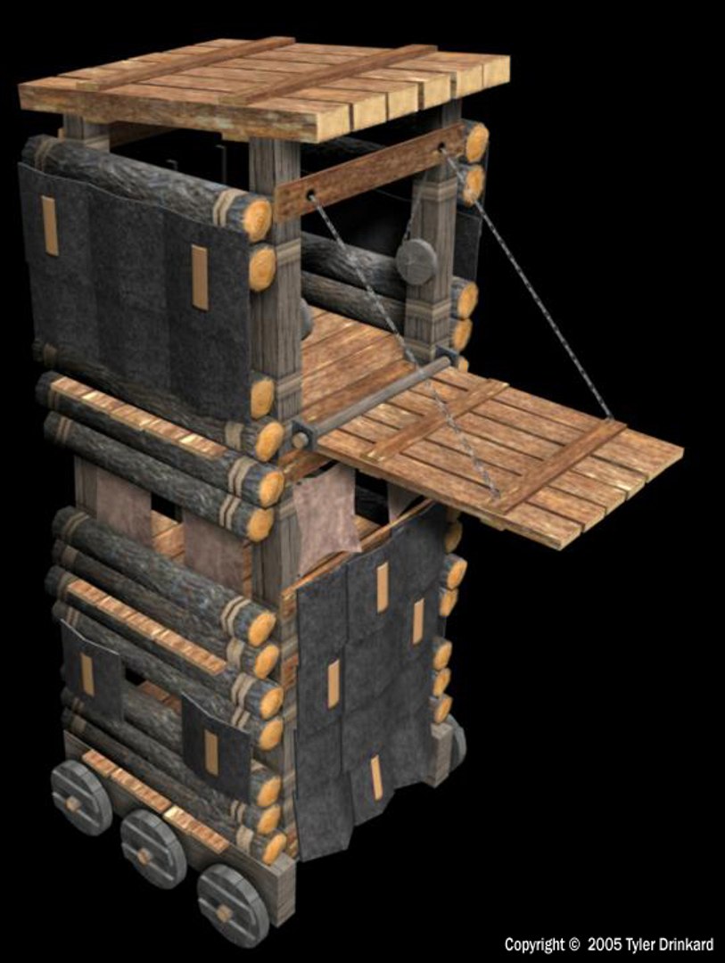 3d siege tower
