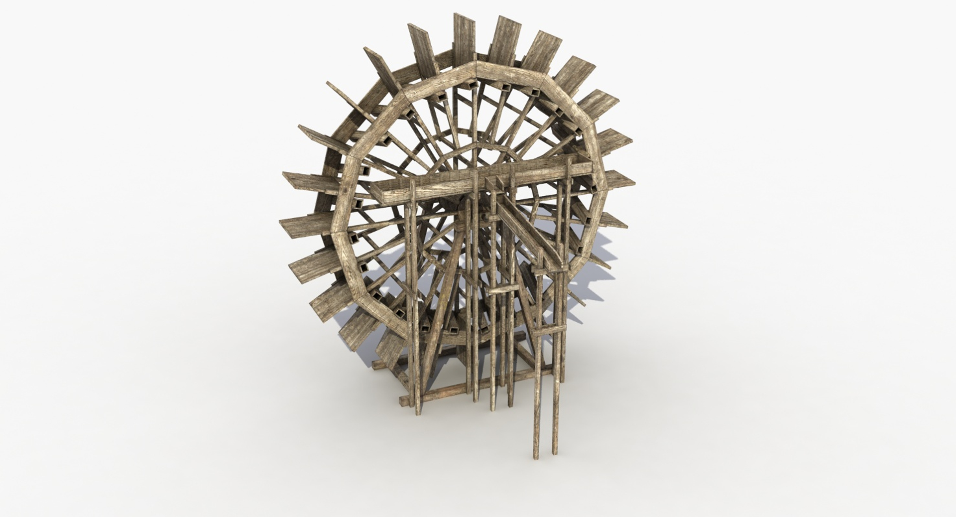 3D Water Wheel Pump - TurboSquid 1427384