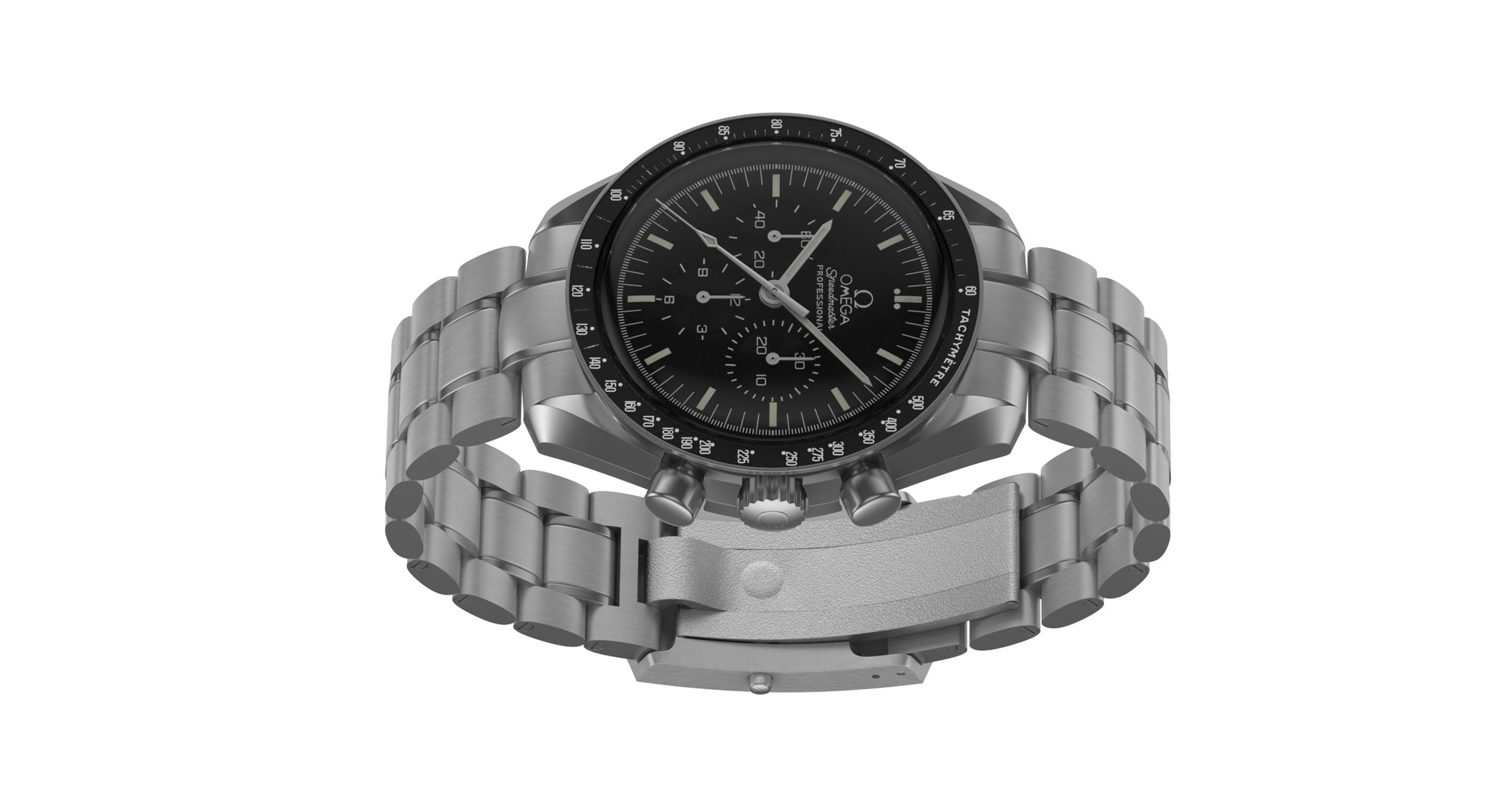 3D Omega Speedmaster Professional Moonwatch Model - TurboSquid 2101168