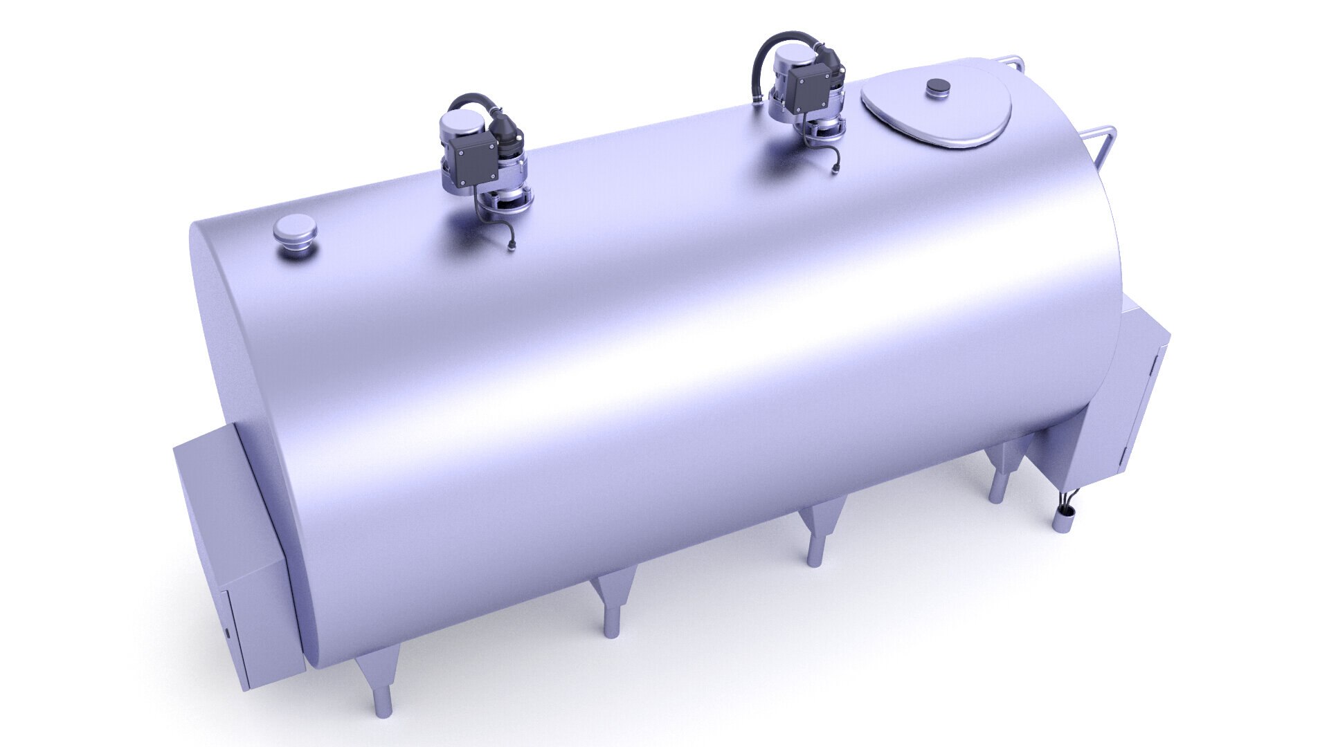 3D Model Milk Cooling Tank 7 - TurboSquid 1761050