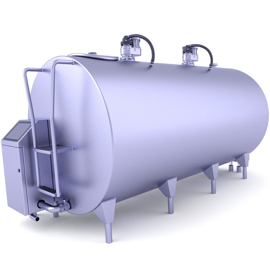 3D Model Milk Cooling Tank 7 - TurboSquid 1761050