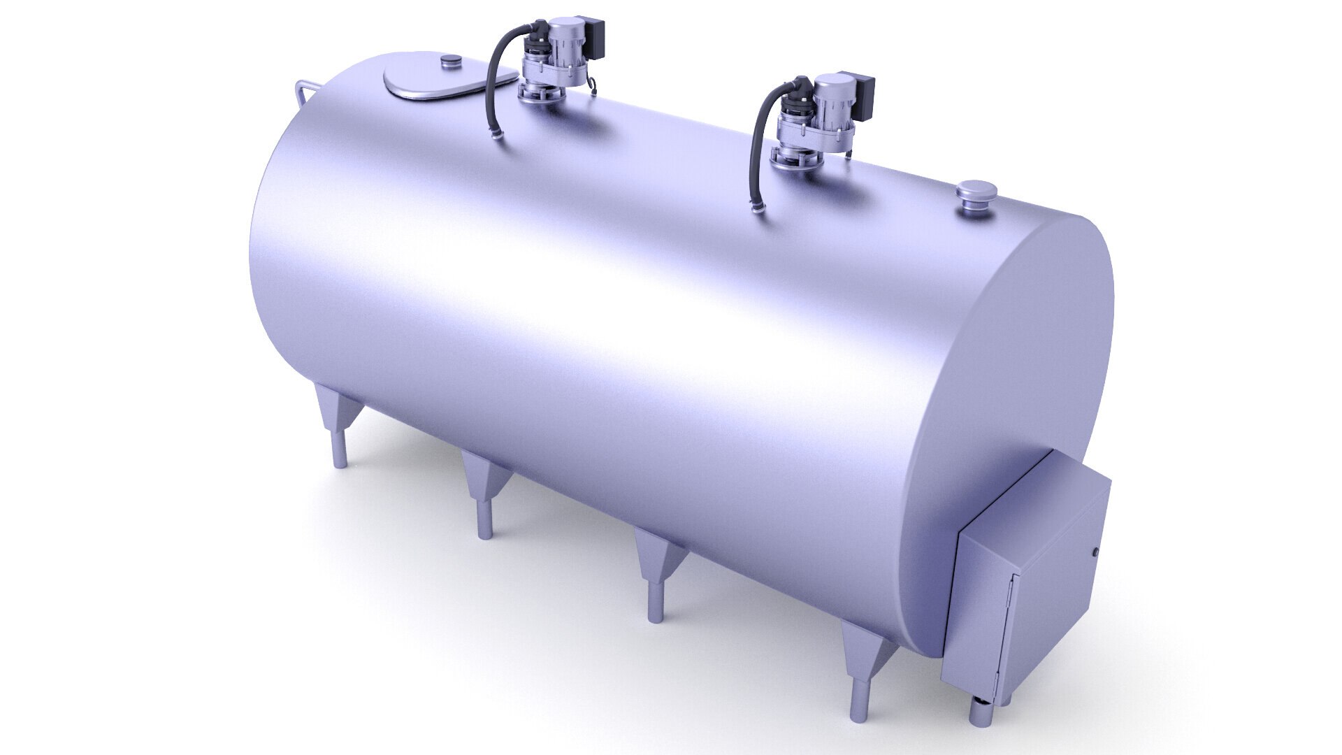 3D Model Milk Cooling Tank 7 - TurboSquid 1761050