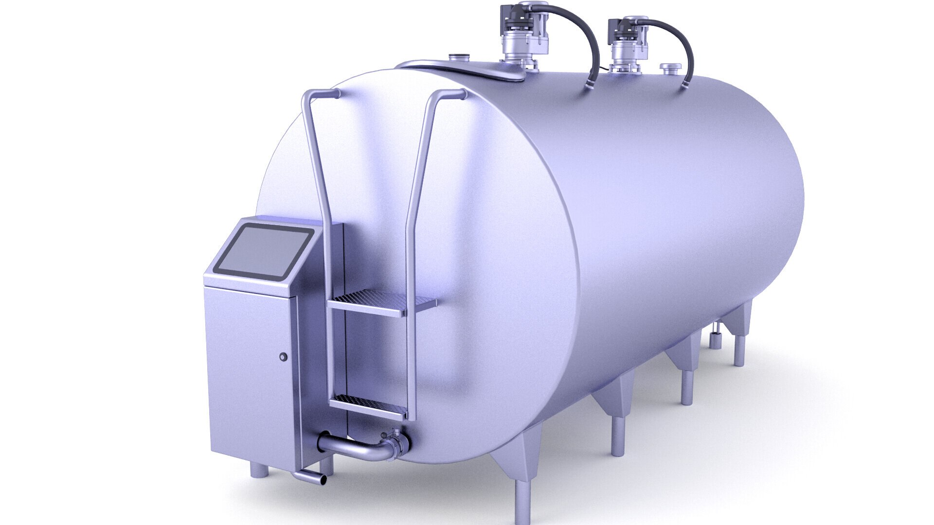 3D Model Milk Cooling Tank 7 - TurboSquid 1761050