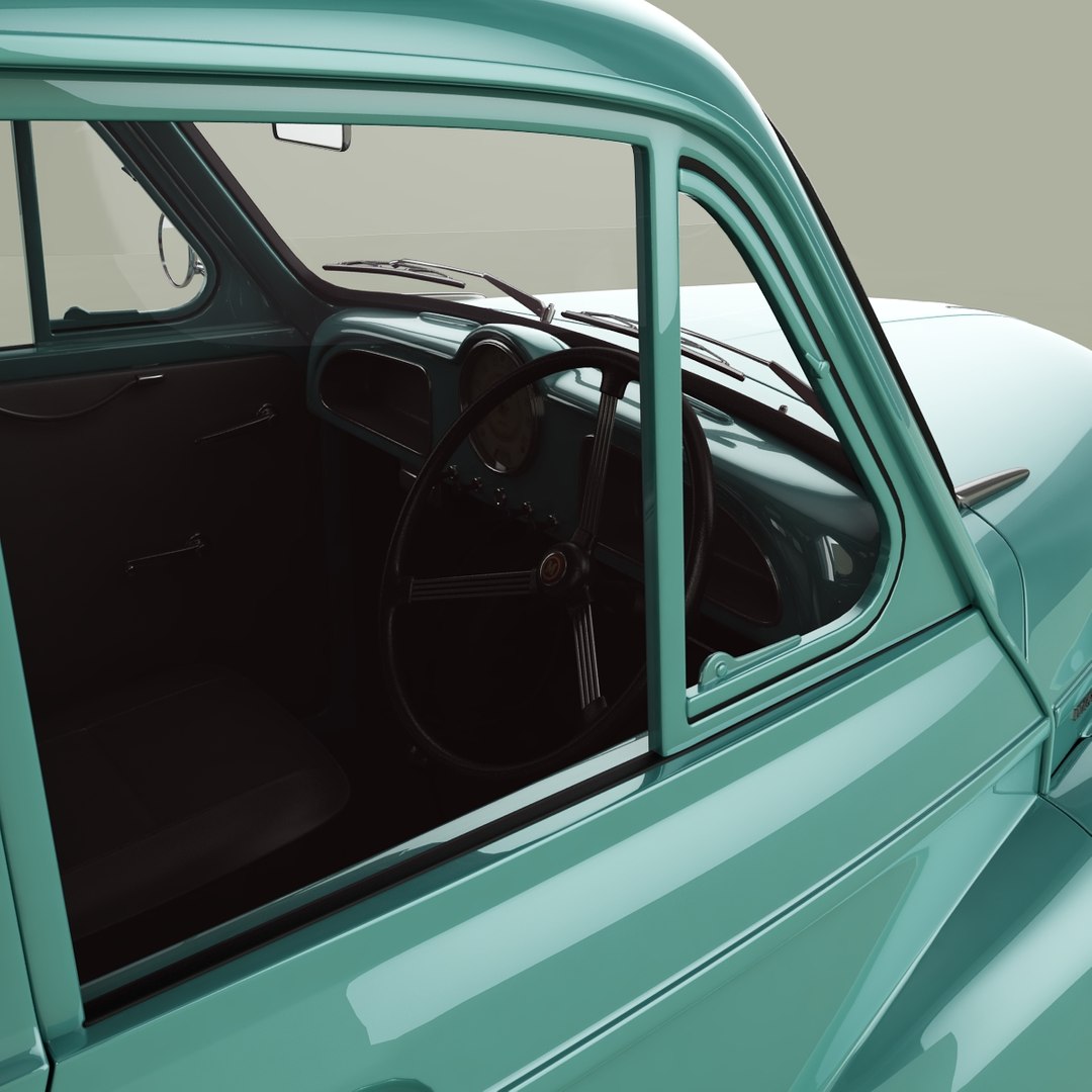 Morris Minor 1000 Van 3D - TurboSquid 2095650