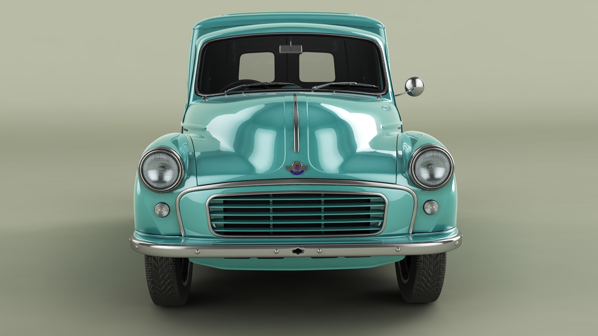 Morris Minor 1000 Van 3D - TurboSquid 2095650