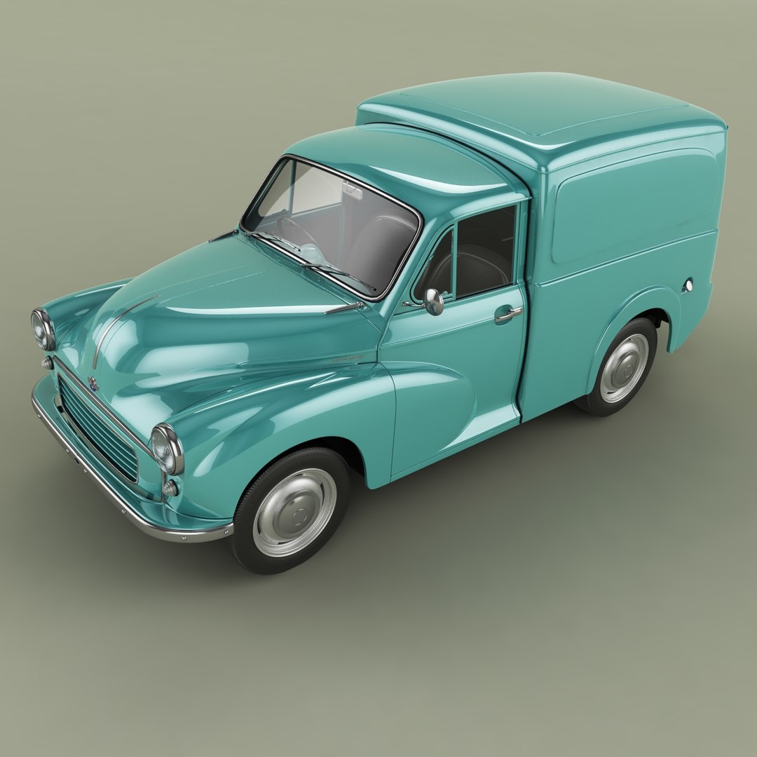 Morris Minor 1000 Van 3D - TurboSquid 2095650