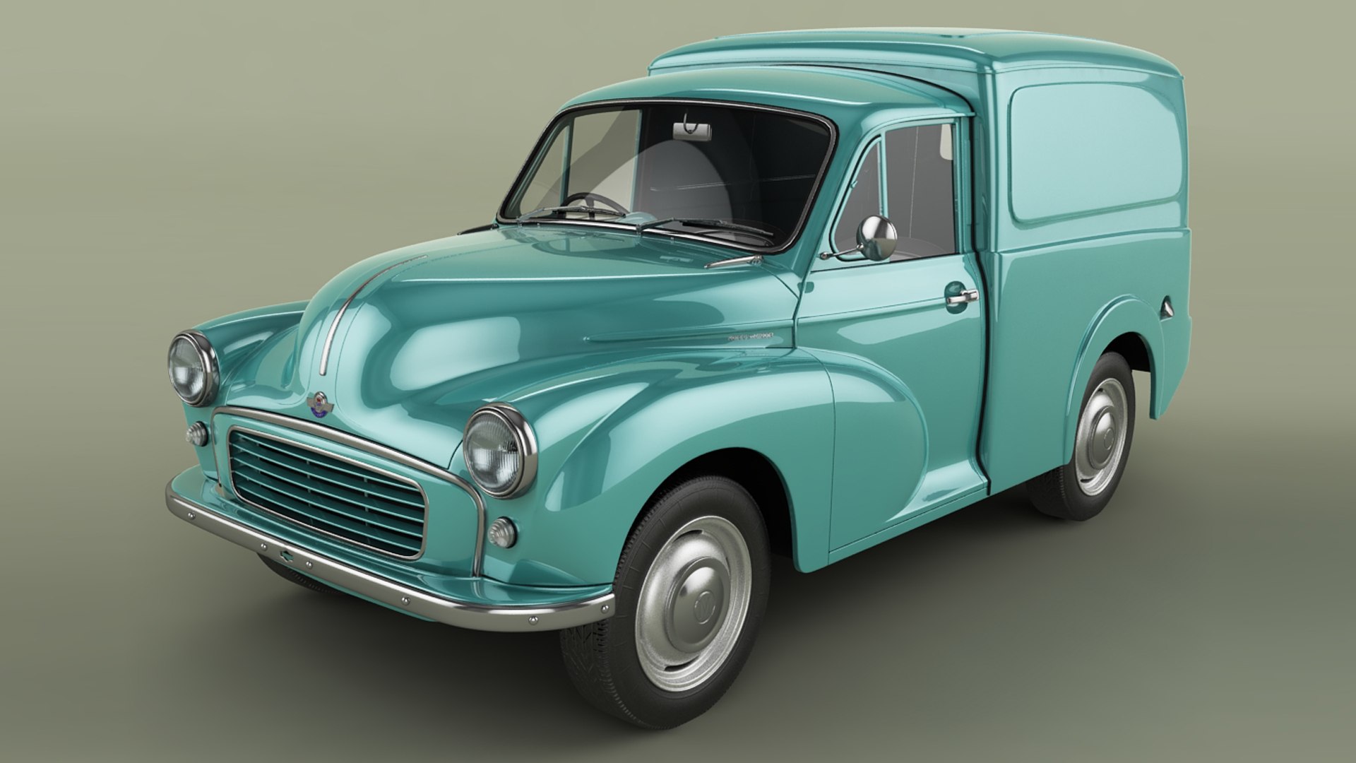 Morris Minor 1000 Van 3D - TurboSquid 2095650