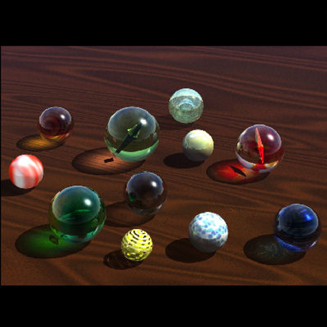 Bryce Glass Marbles
