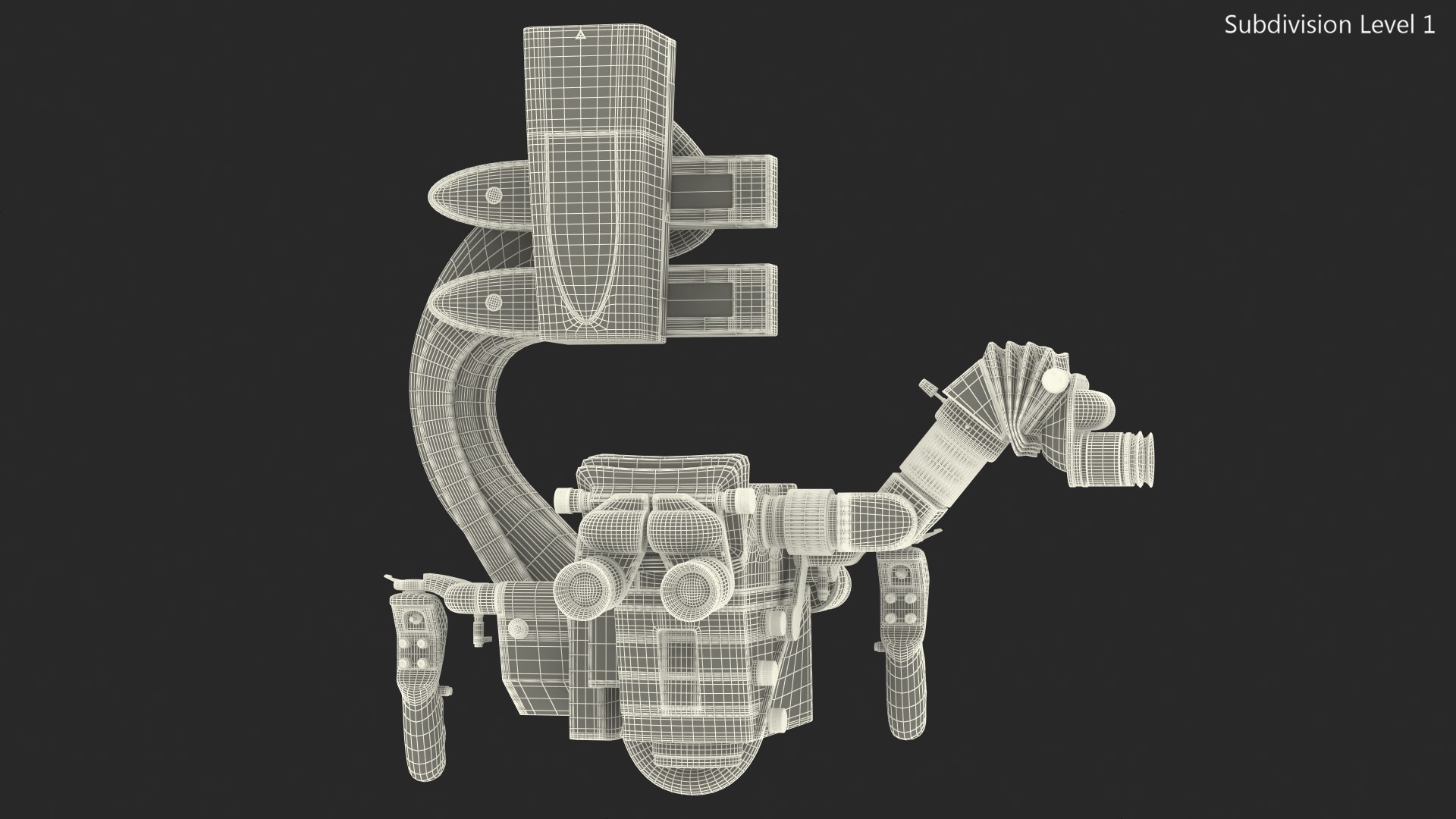 3D Neurosurgery Microscope model - TurboSquid 1803825