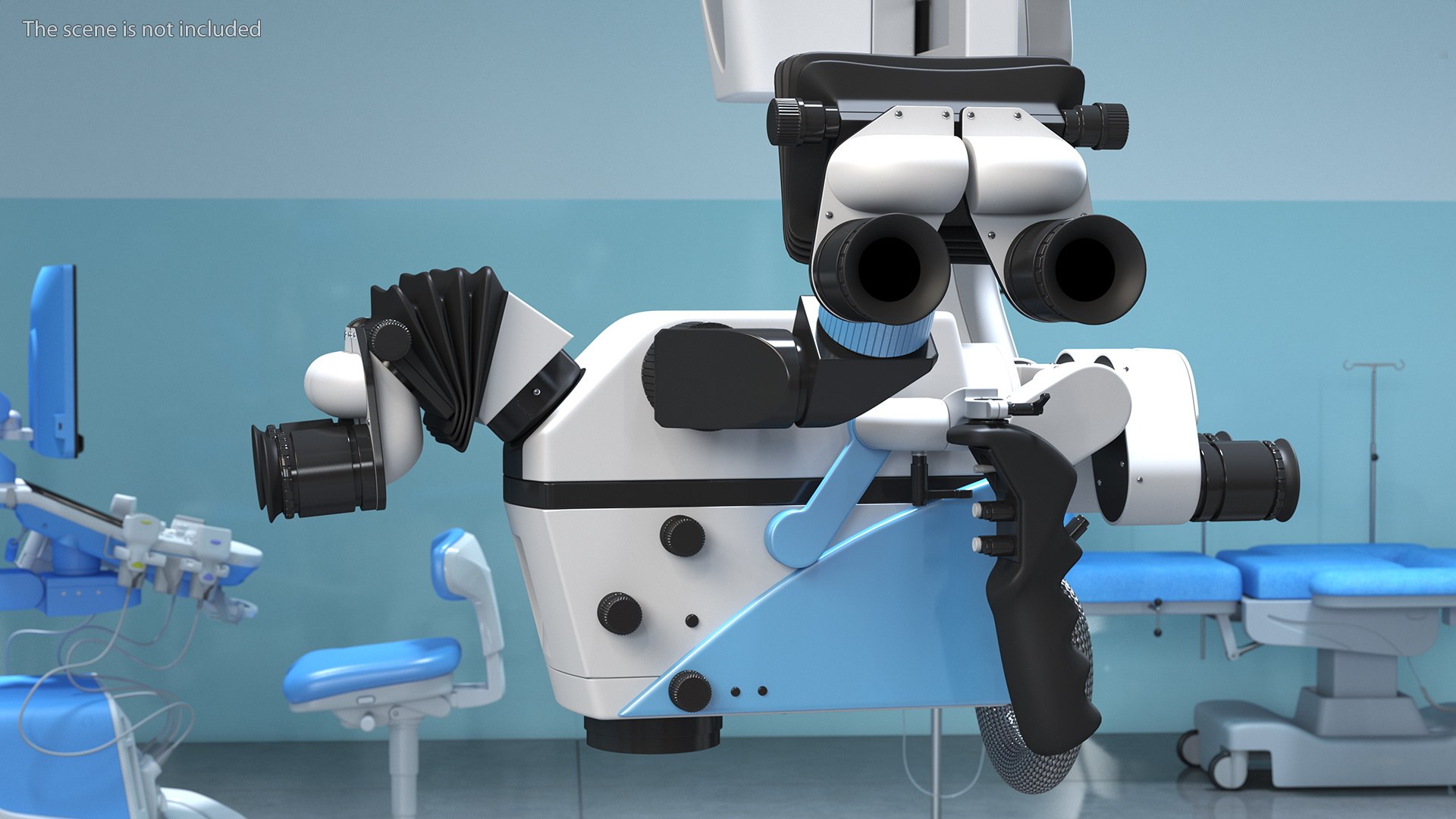 3D Neurosurgery Microscope Model - TurboSquid 1803825