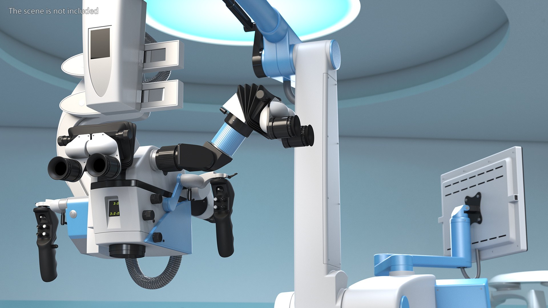 3D Neurosurgery Microscope Model - TurboSquid 1803825