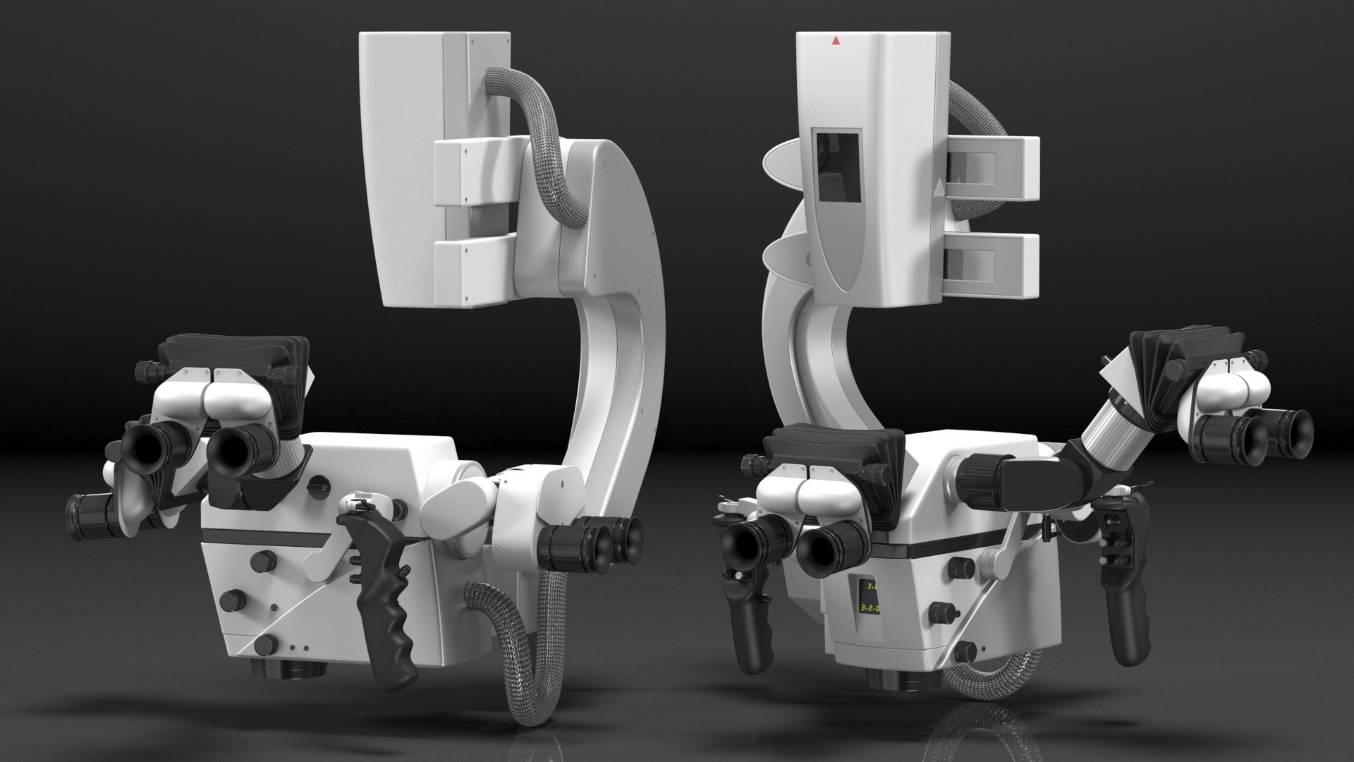 3D Neurosurgery Microscope Model - TurboSquid 1803825