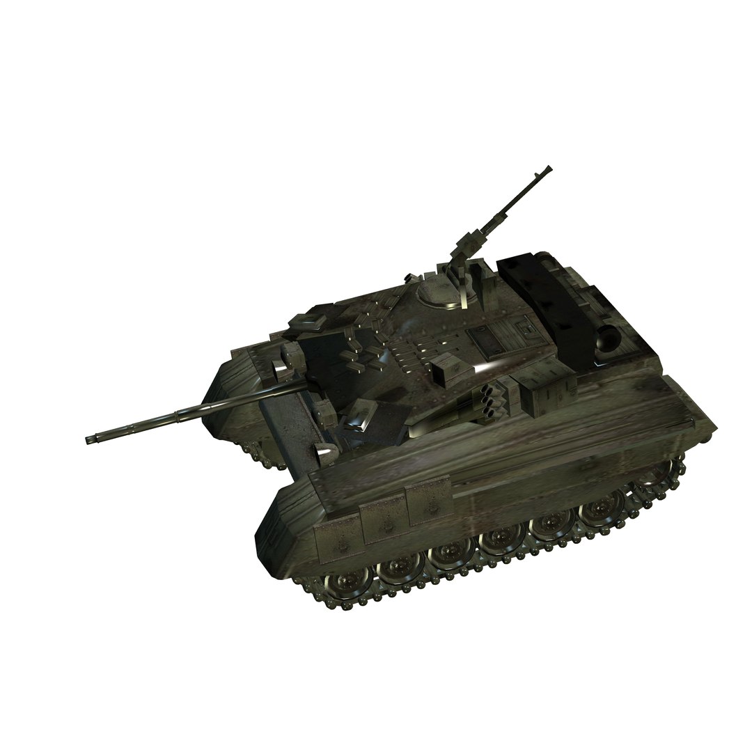 3D Tank Vehicle Model - TurboSquid 1411834