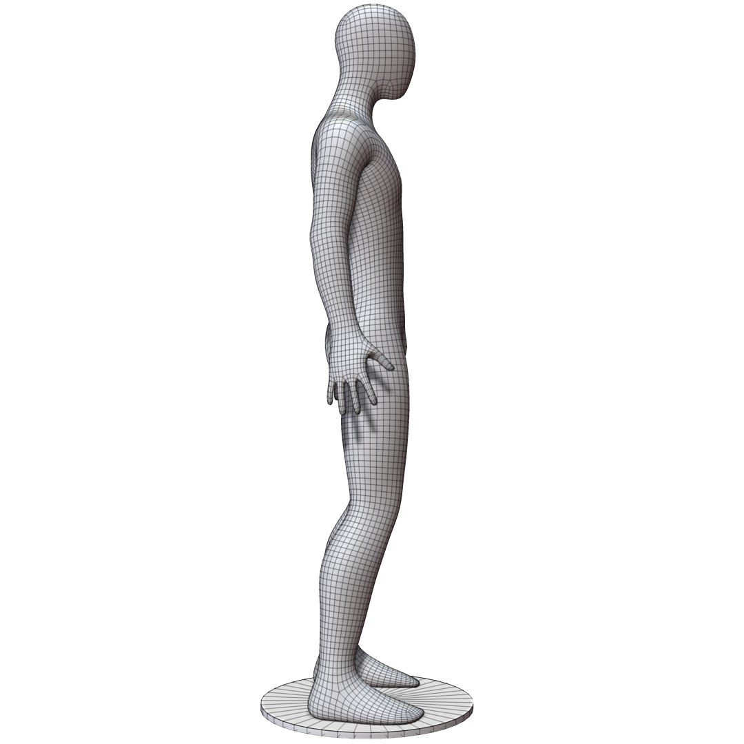 Mannequin Man Male 3D - TurboSquid 1419307