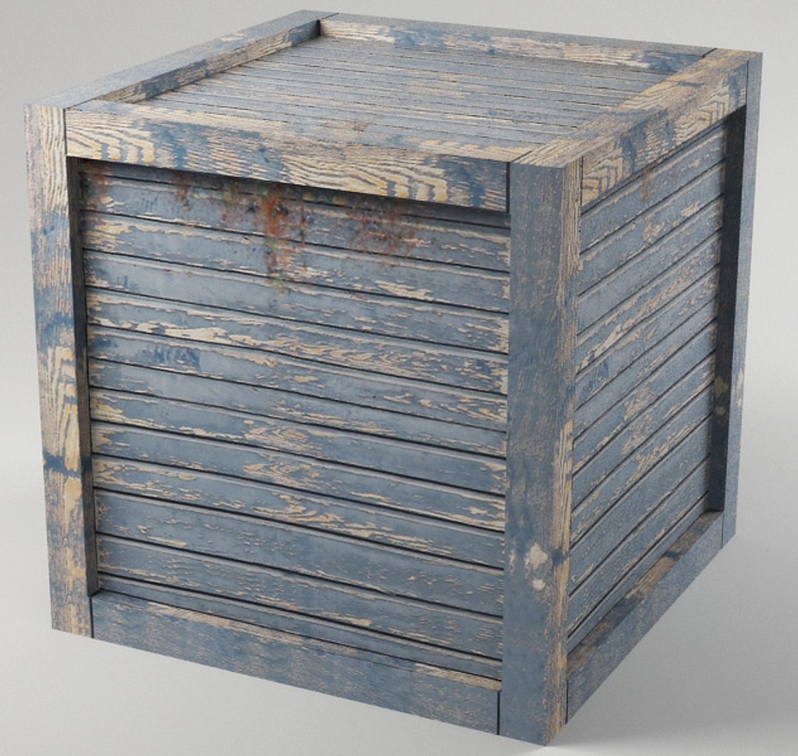 Industrial Boxes Crates Contains 3d C4d