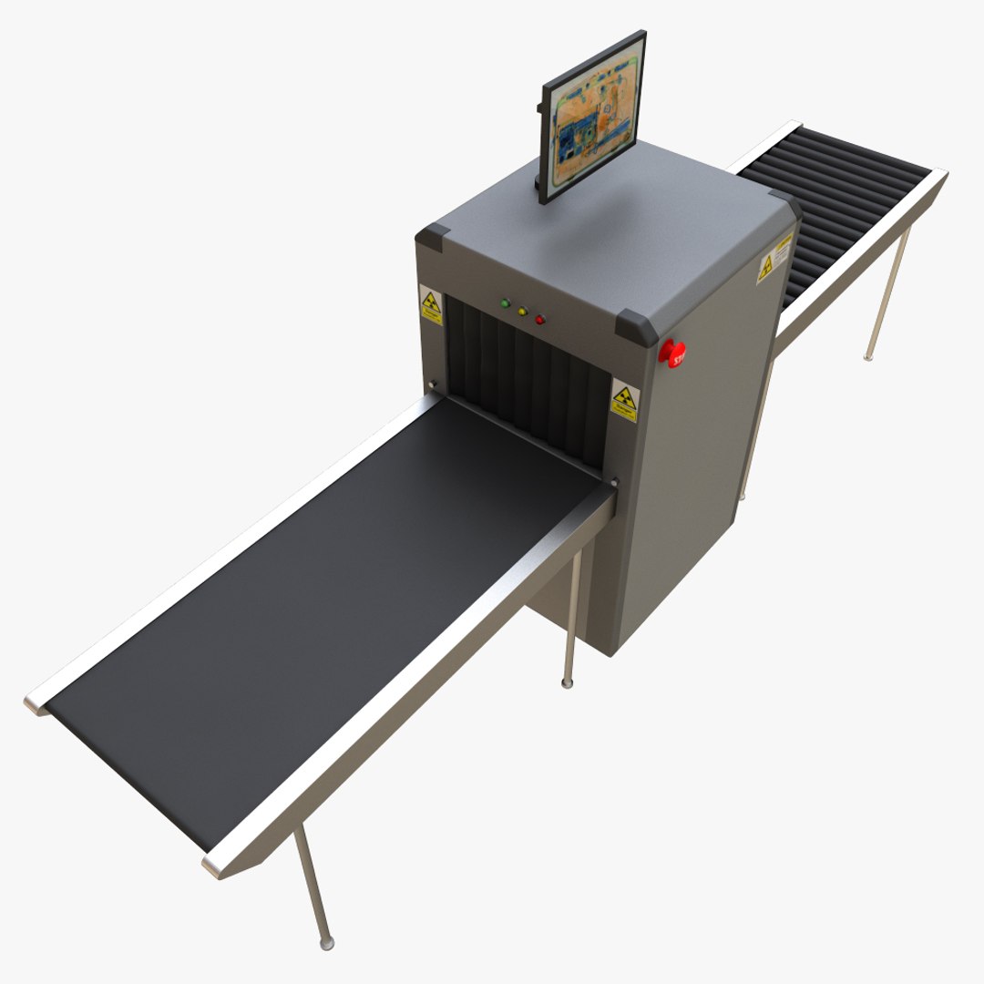 3d Model X-ray Machine
