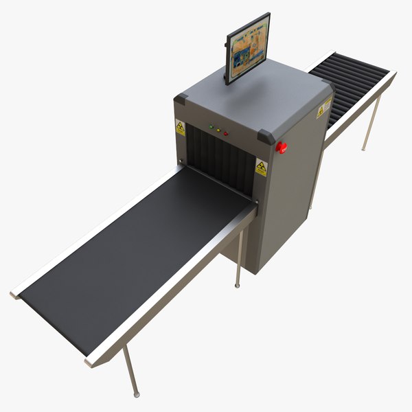 3d model x-ray machine