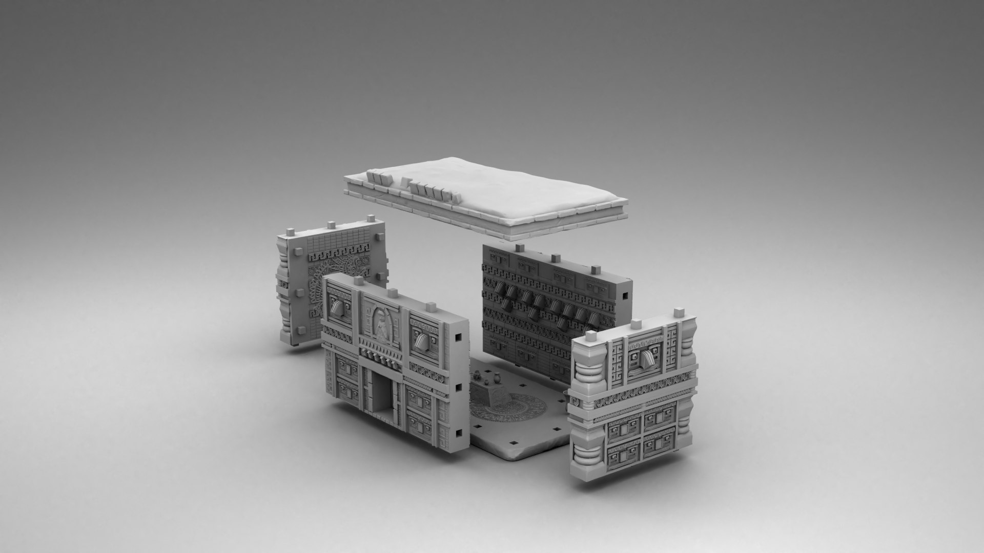 3D Modular Build - TurboSquid 1709363