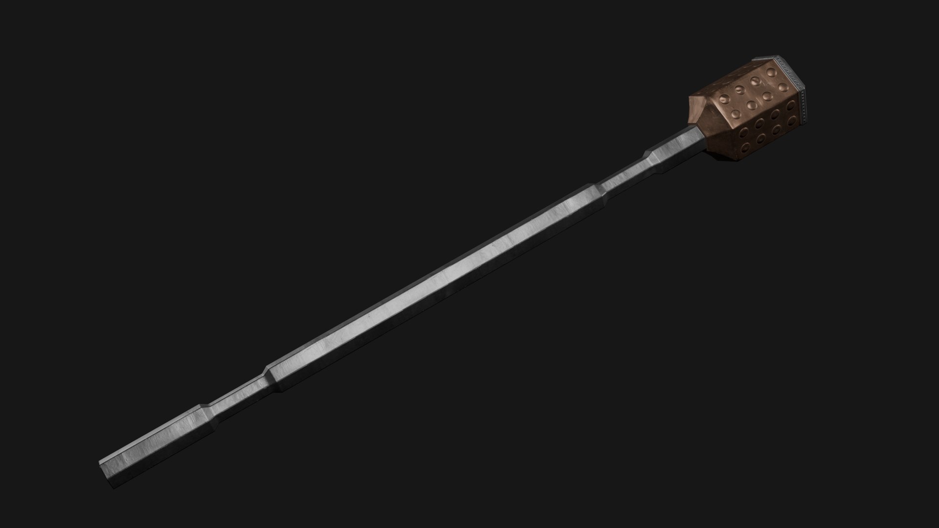 Mace-PBR Game Ready 模型3D模型 - TurboSquid 2410135