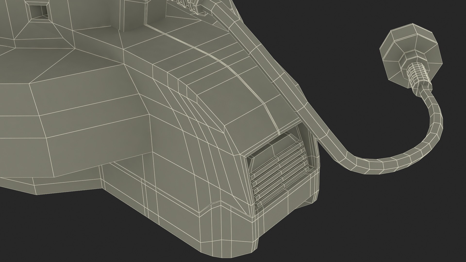 3D Electric Blower model - TurboSquid 2130048