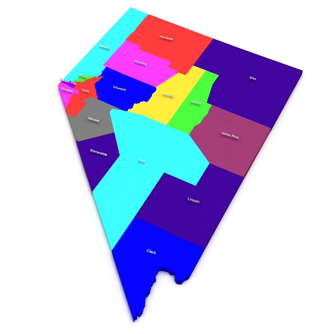 3d Nevada Counties