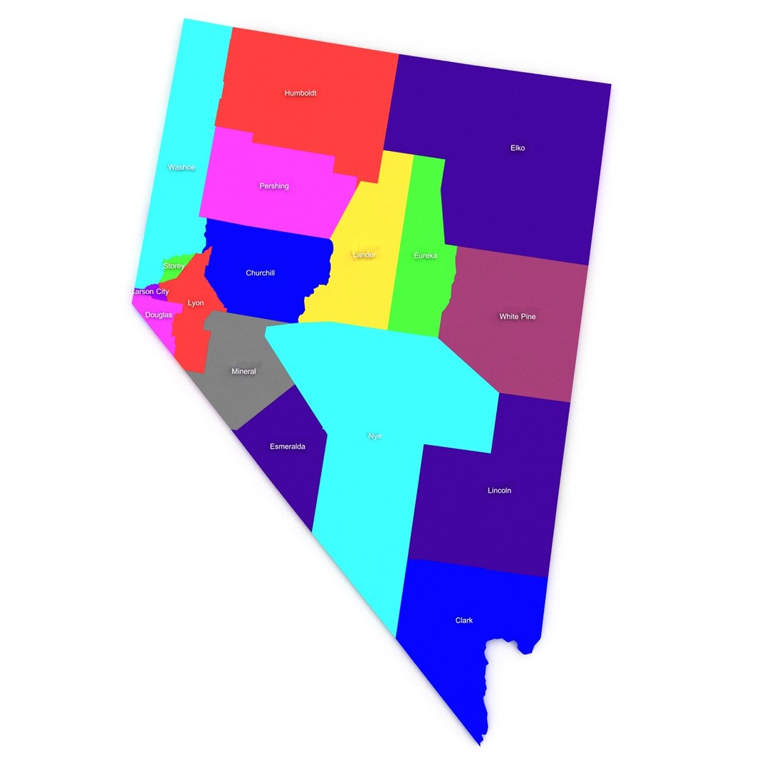 3d Nevada Counties