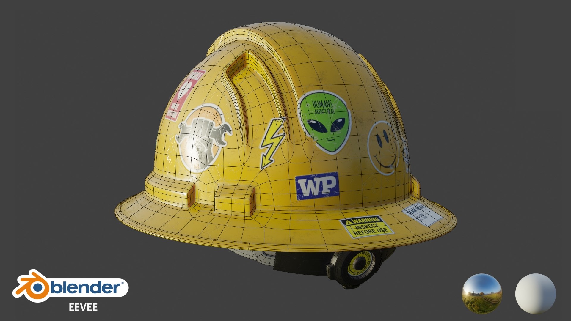 Safety Hard Hat 3D - TurboSquid 2329511
