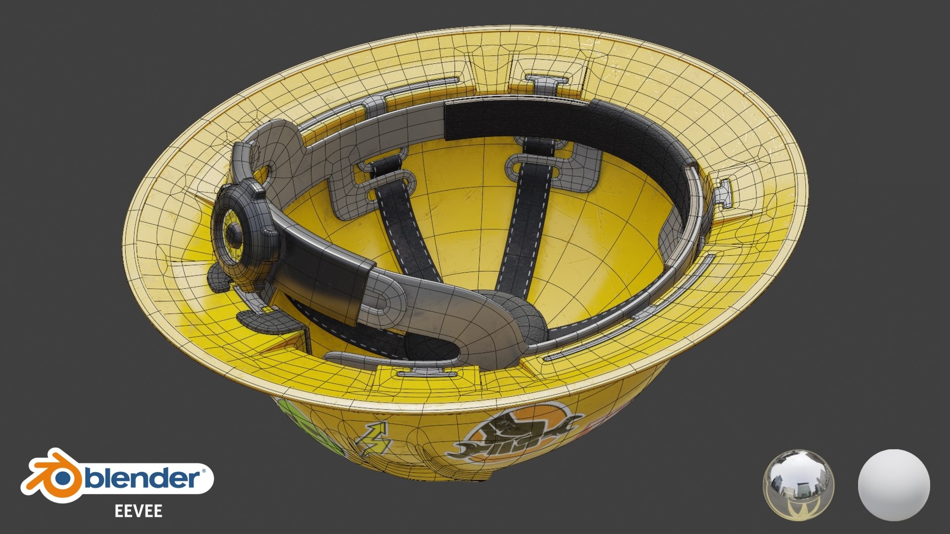 Safety Hard Hat 3D - TurboSquid 2329511