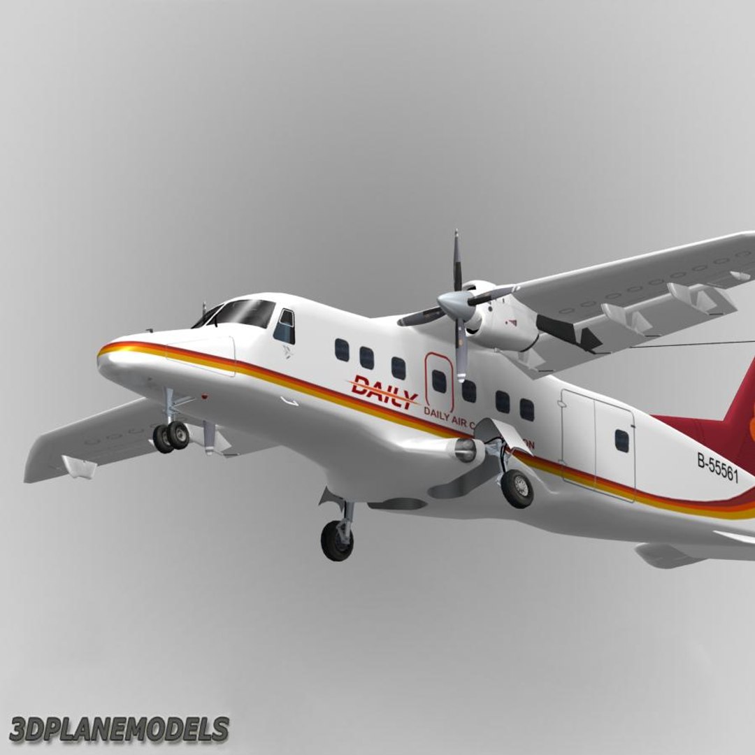 3d Max Fairchild Dornier 228 Daily