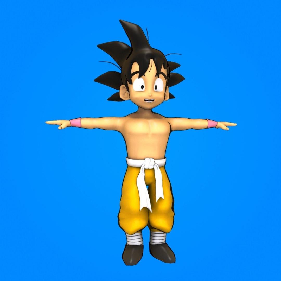 goku rigged cartoon max