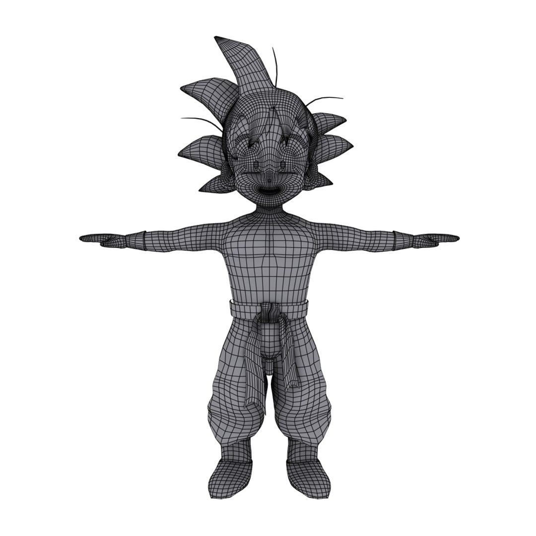 goku rigged cartoon max