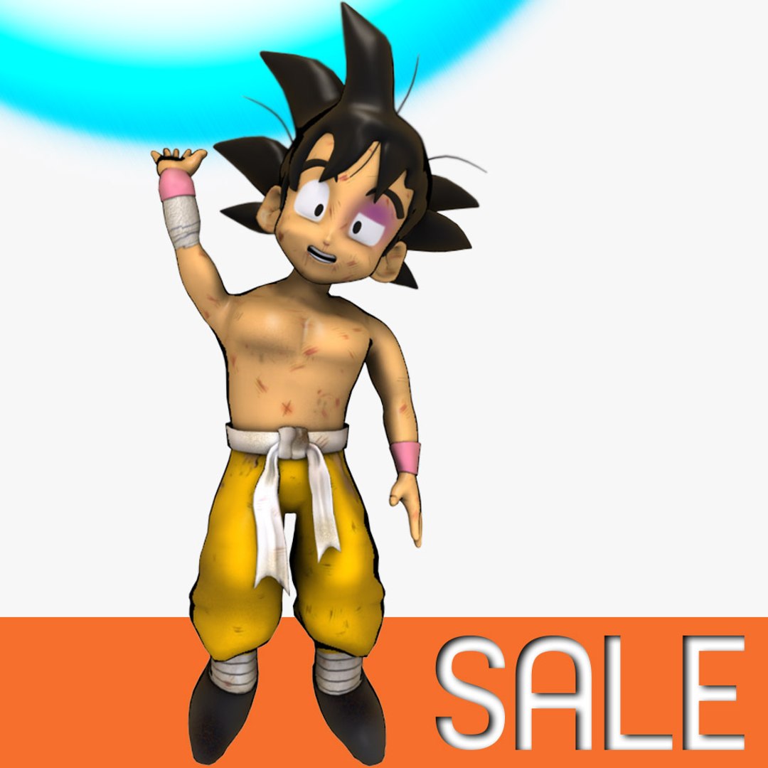 goku rigged cartoon max