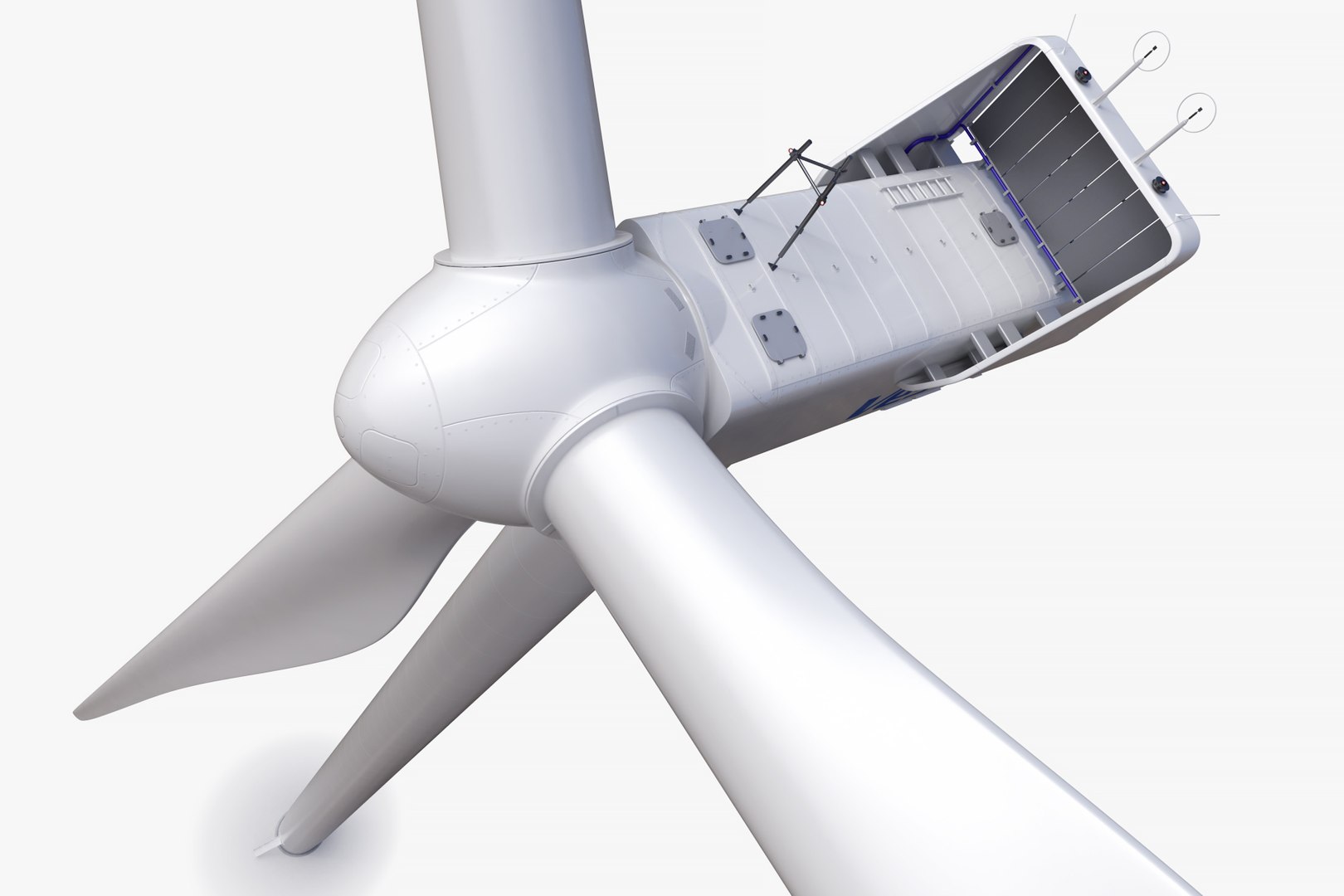 3d Onshore Wind Turbine Generic Model Turbosquid 2165262