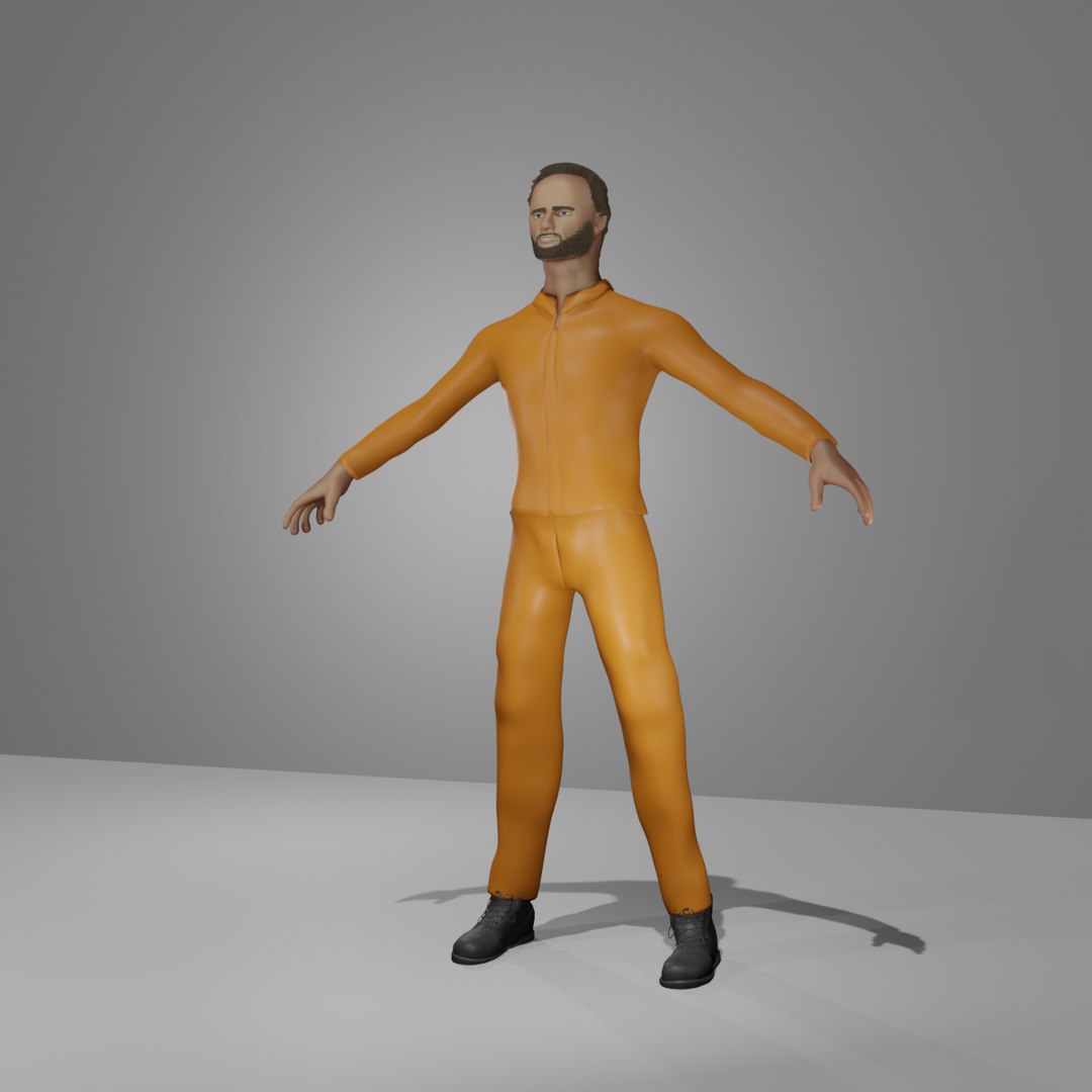 Prisioneiro Modelo 3D - TurboSquid 1847149