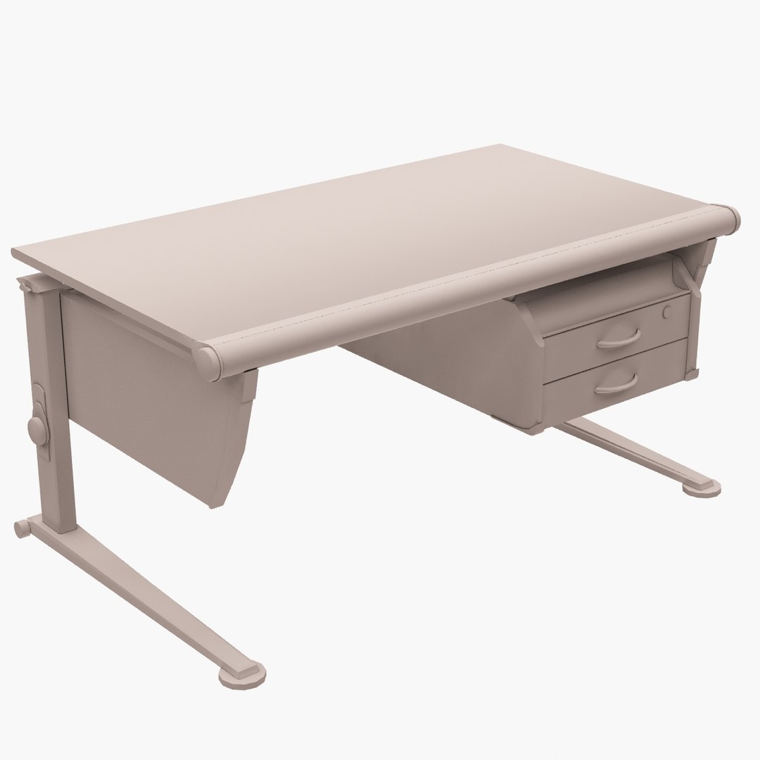 Moll Basic Written Table 3d 3ds