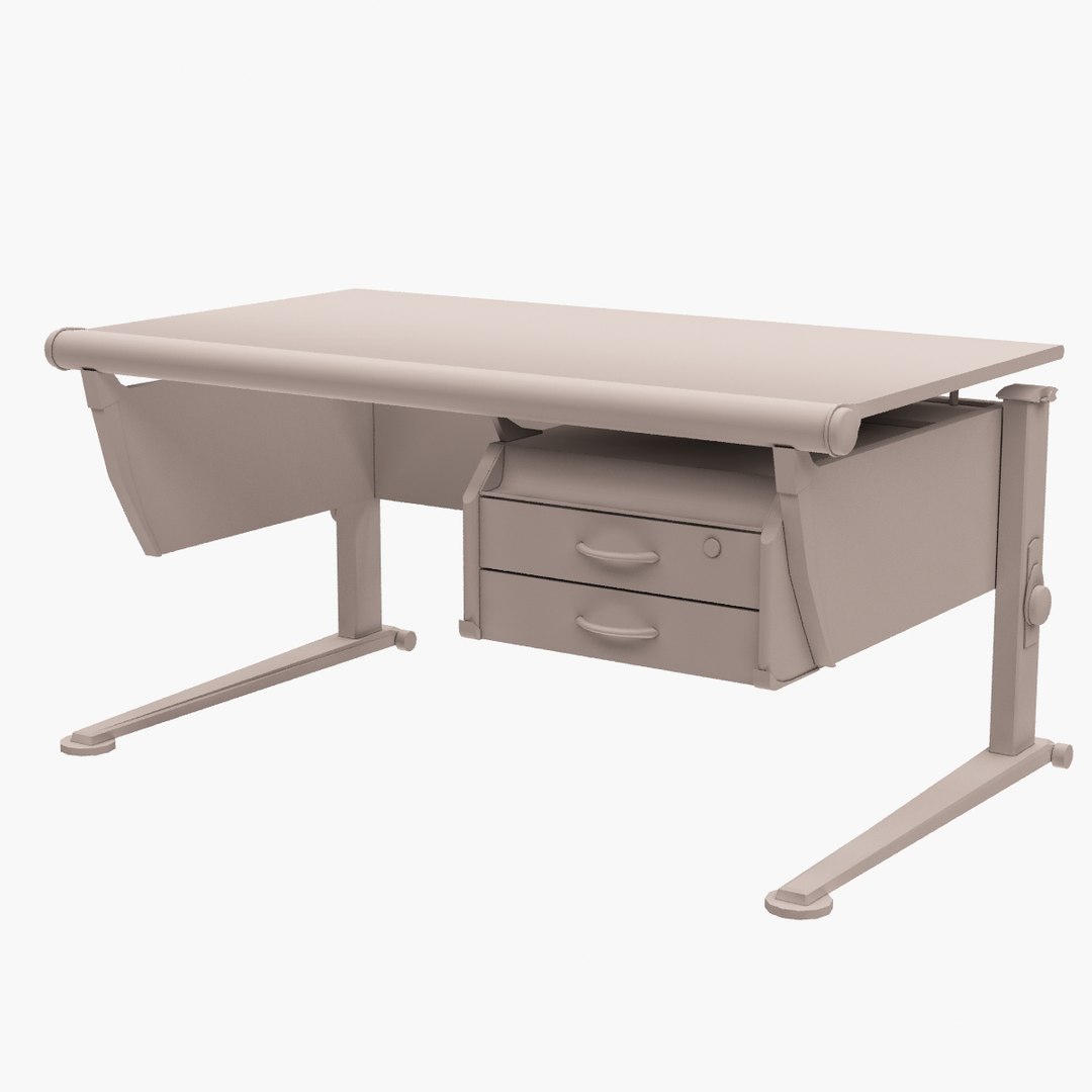 Moll Basic Written Table 3d 3ds