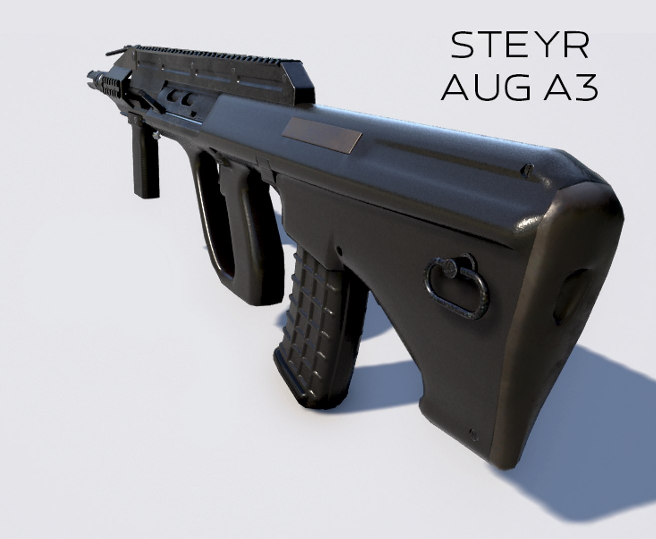 3d model steyr aug a3