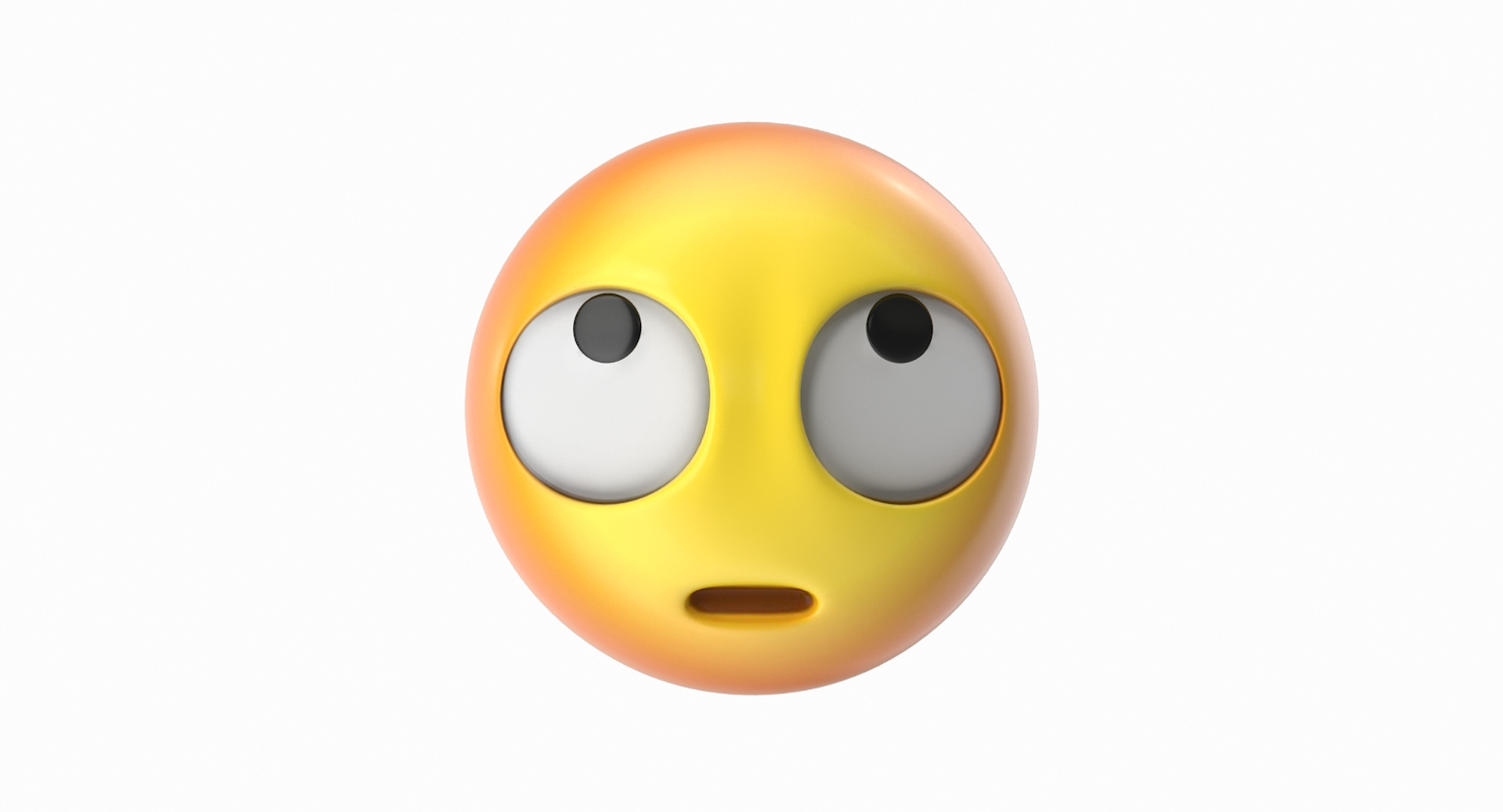 3D Model Emoji 28 Face Rolling - TurboSquid 1369522