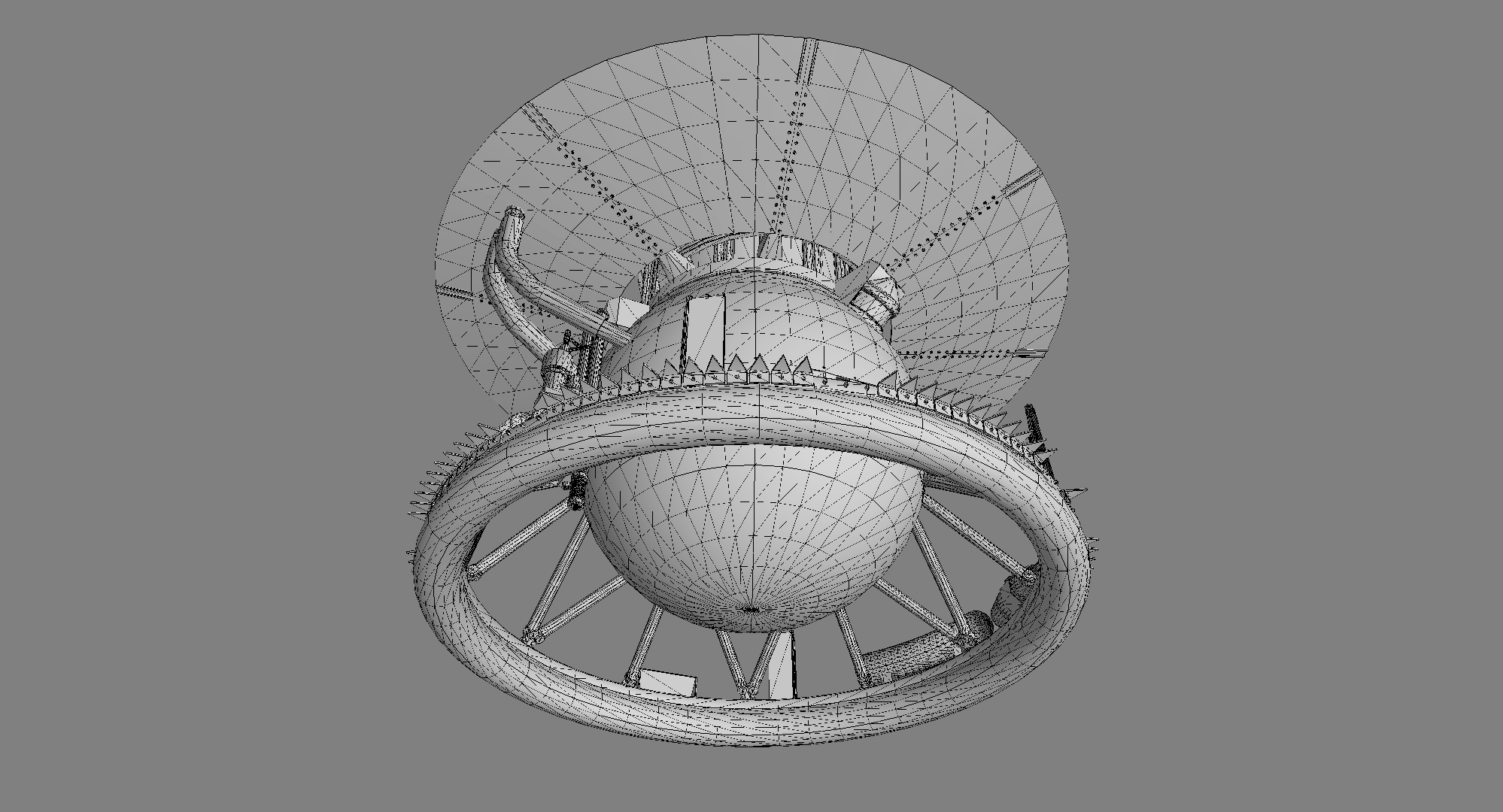 Venera-13 Venera-14 space probe 3D model - TurboSquid 1865382