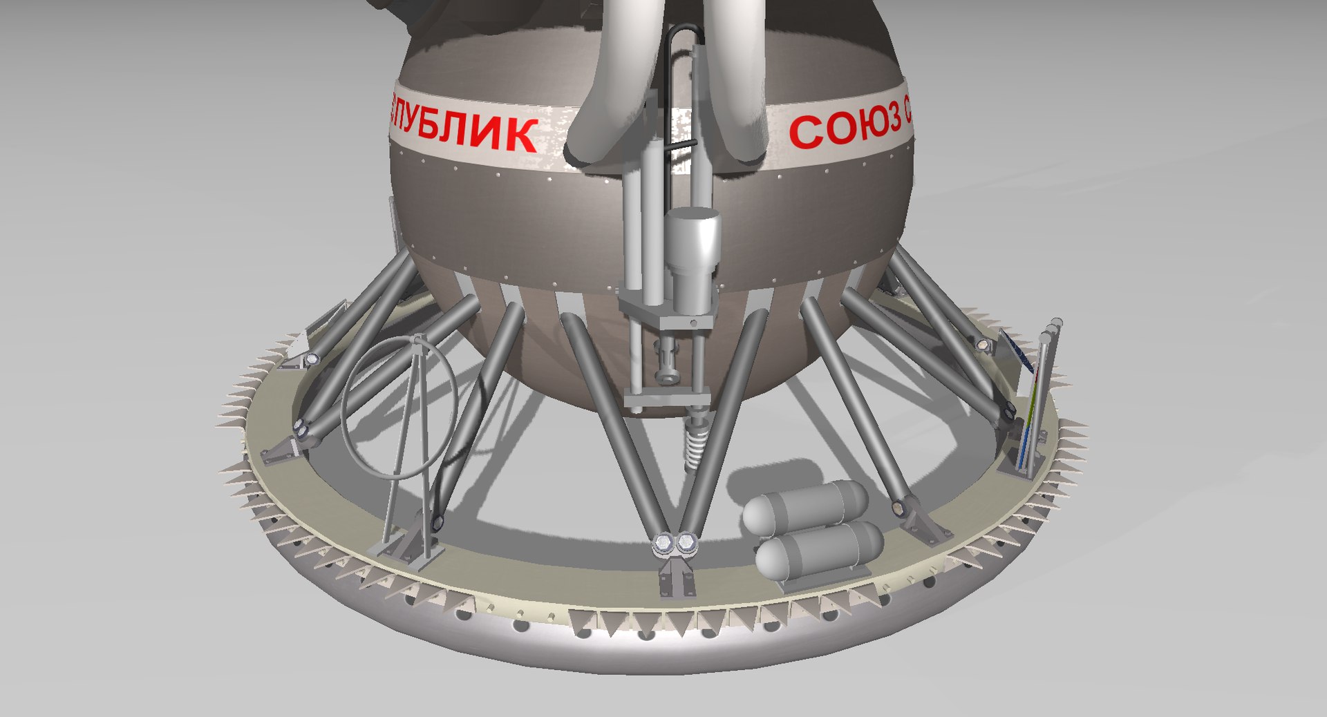 Venera-13 Venera-14 Space Probe 3D Model - TurboSquid 1865382