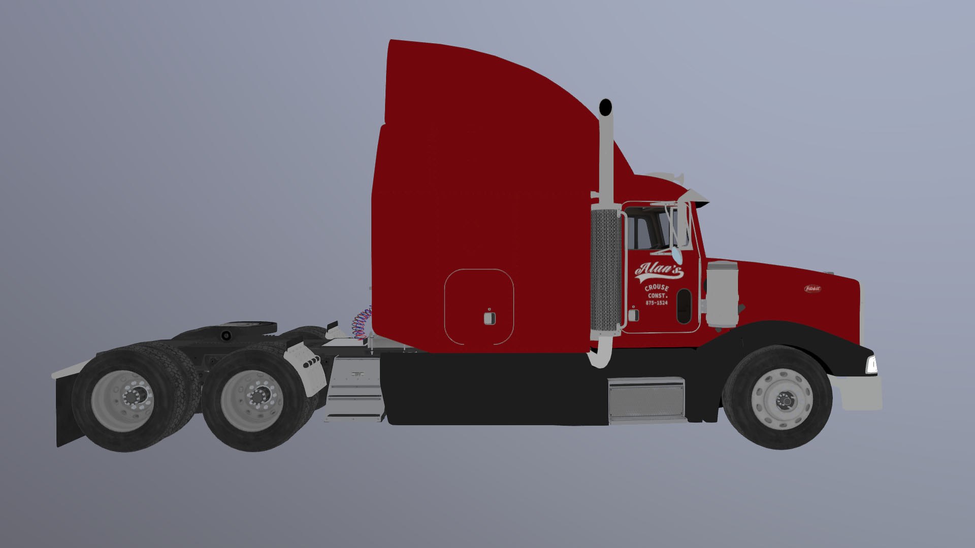 Peterbilt 377 model - TurboSquid 2104585