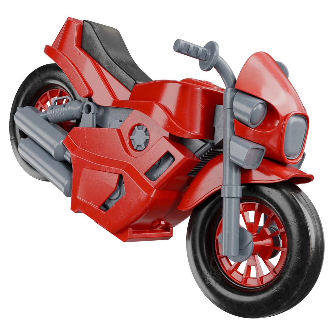 3D Motorcycle Toy 02 A - TurboSquid 2334505