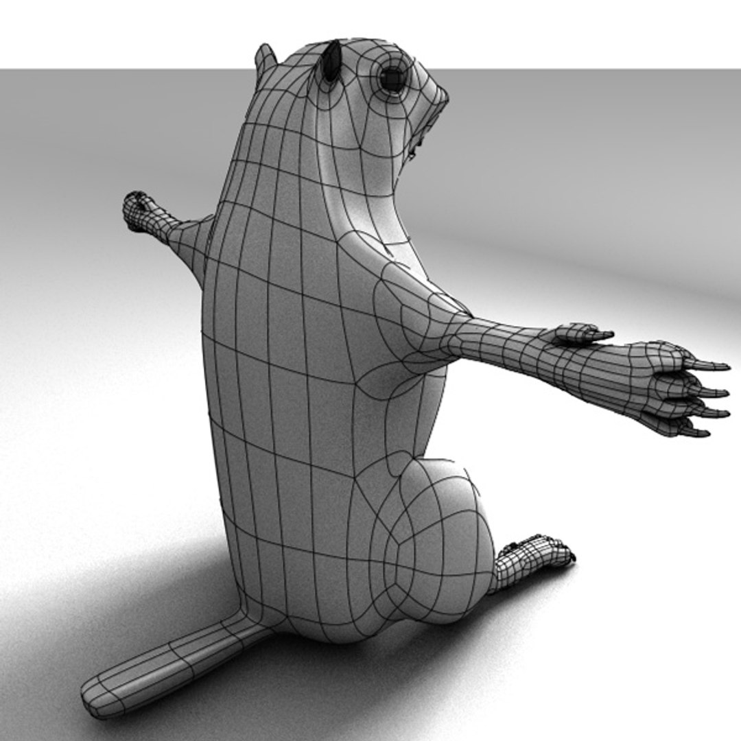 Marmot 3d Model