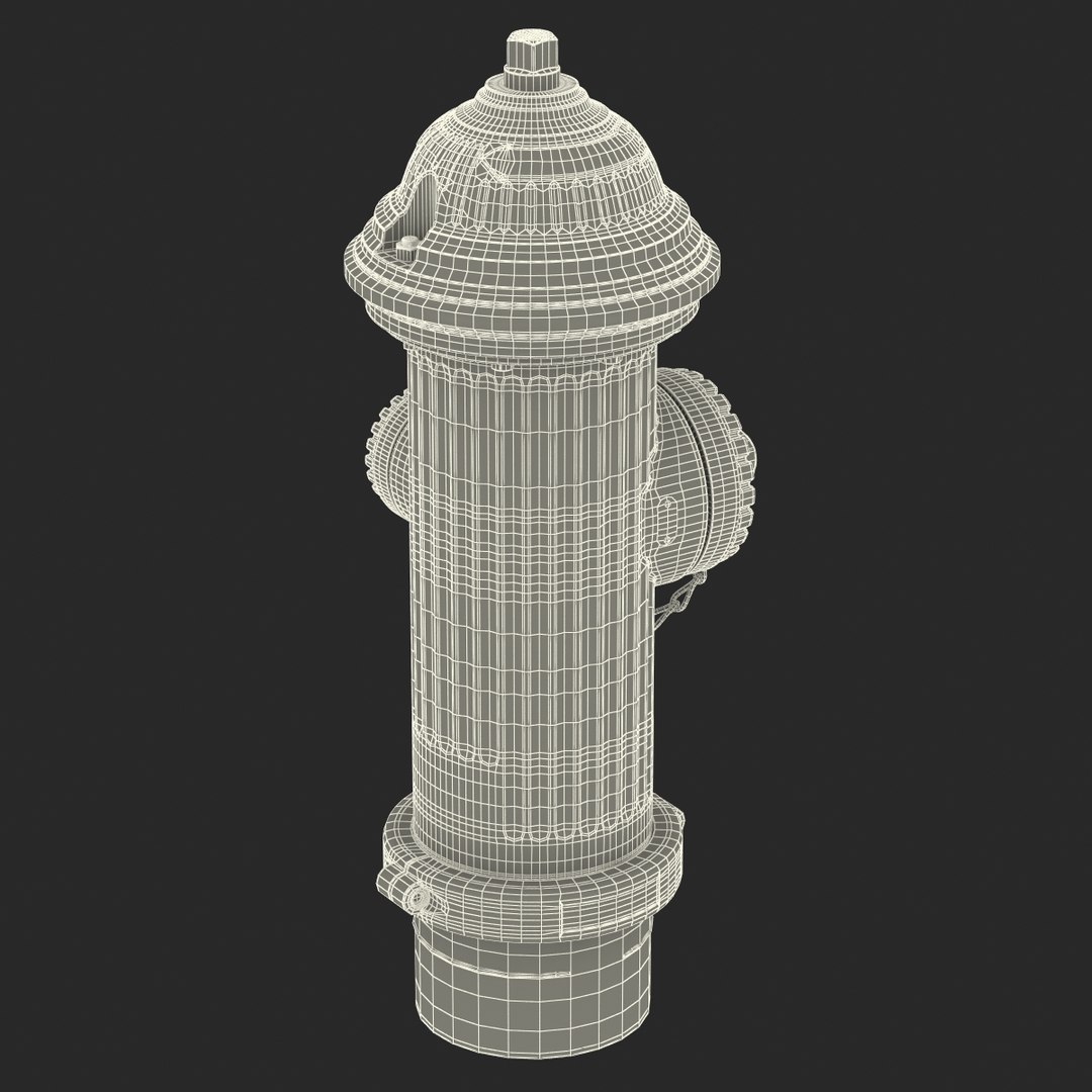 3d hydrant nyc model