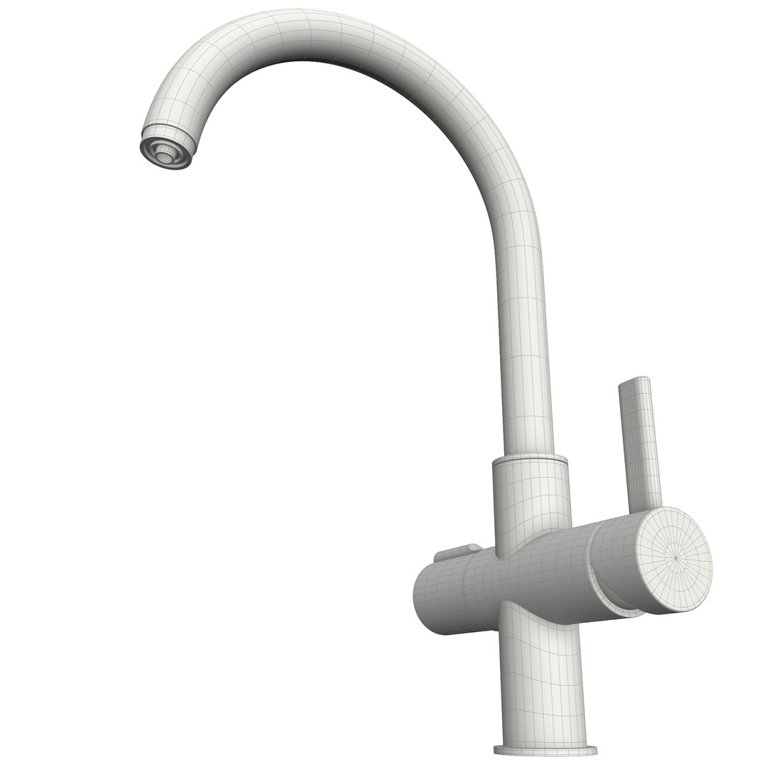 3D Kitchen Tap - TurboSquid 2049389