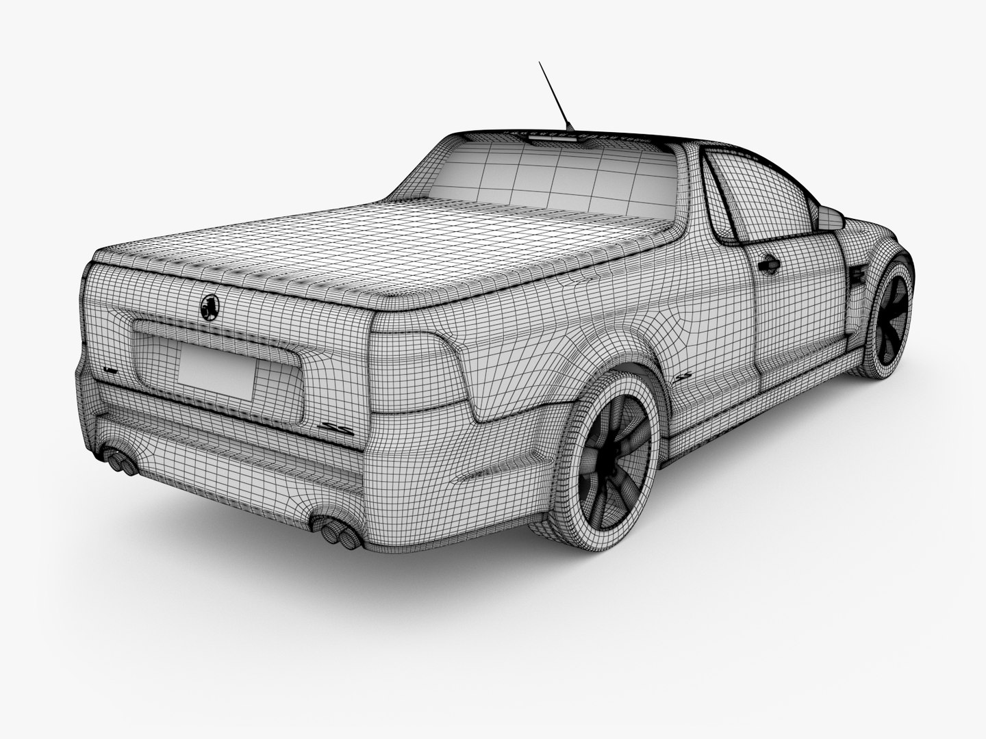 Holden Ve Ssv Ute 3D Model - TurboSquid 1216211