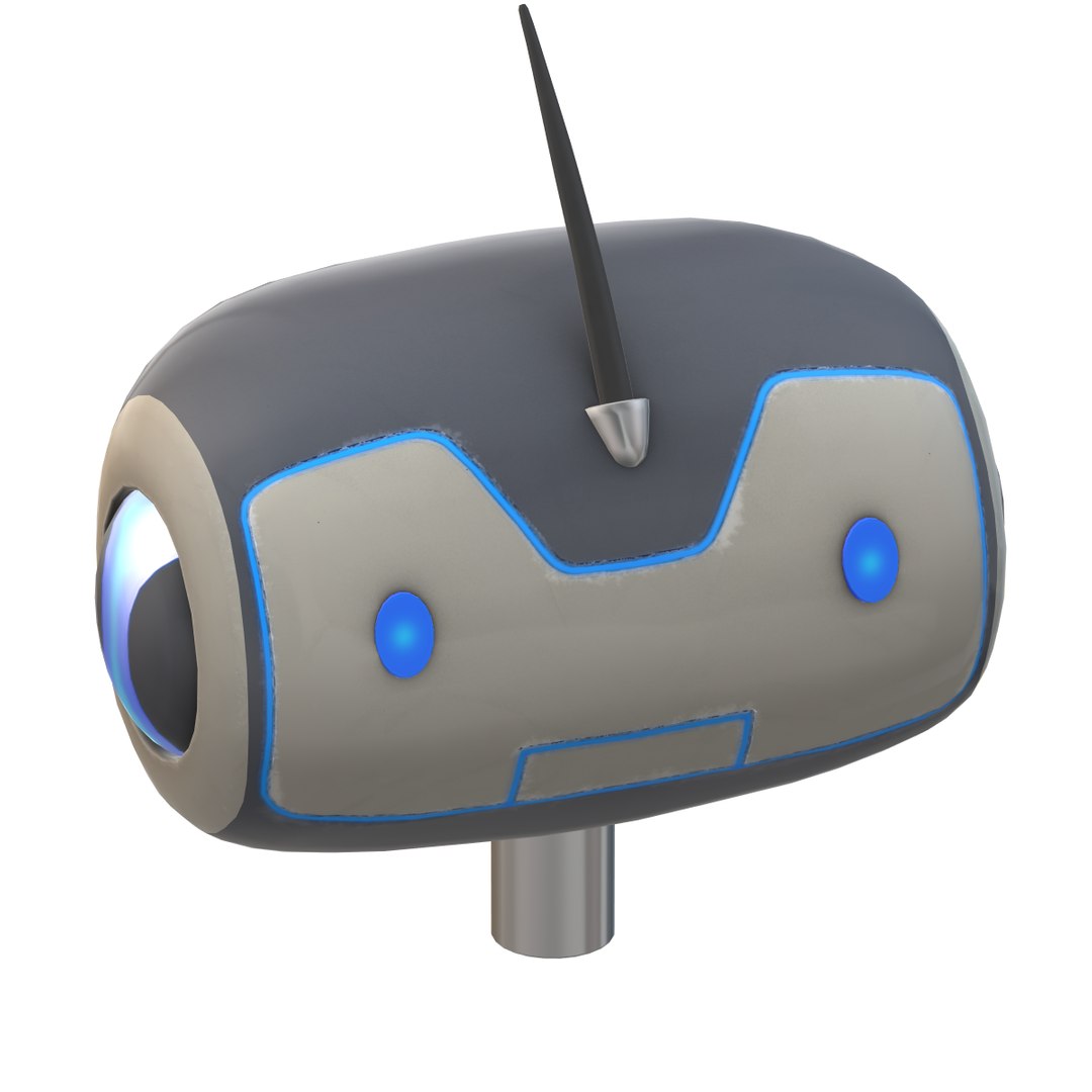 3D Robot Head Model - TurboSquid 2373477