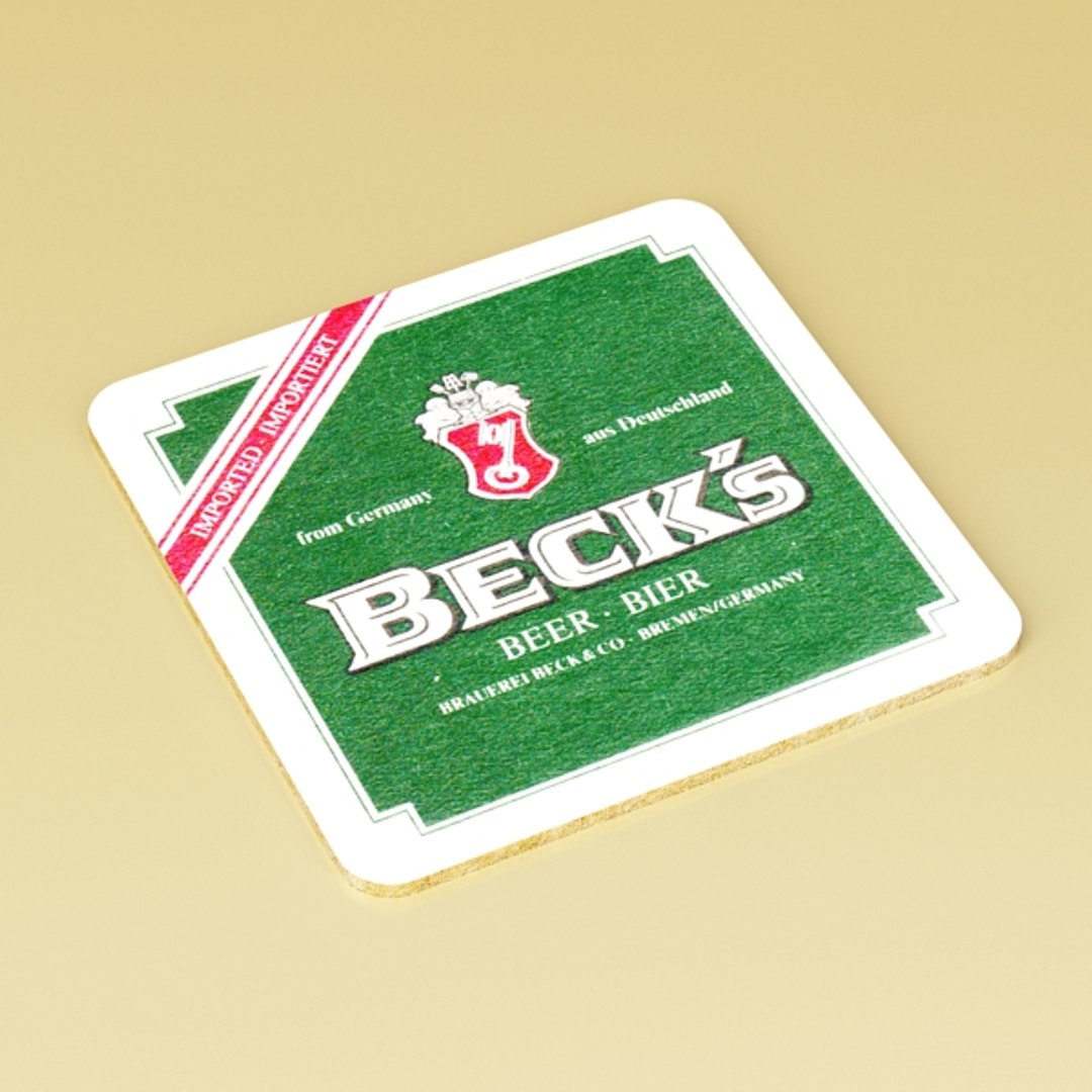 Max Becks Beer Bottle 6